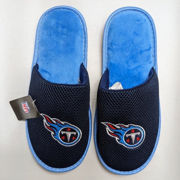 Foco | Shoes | Tennessee Titans Scuff Logo Slide Slippers Nfl Navy Blue ...